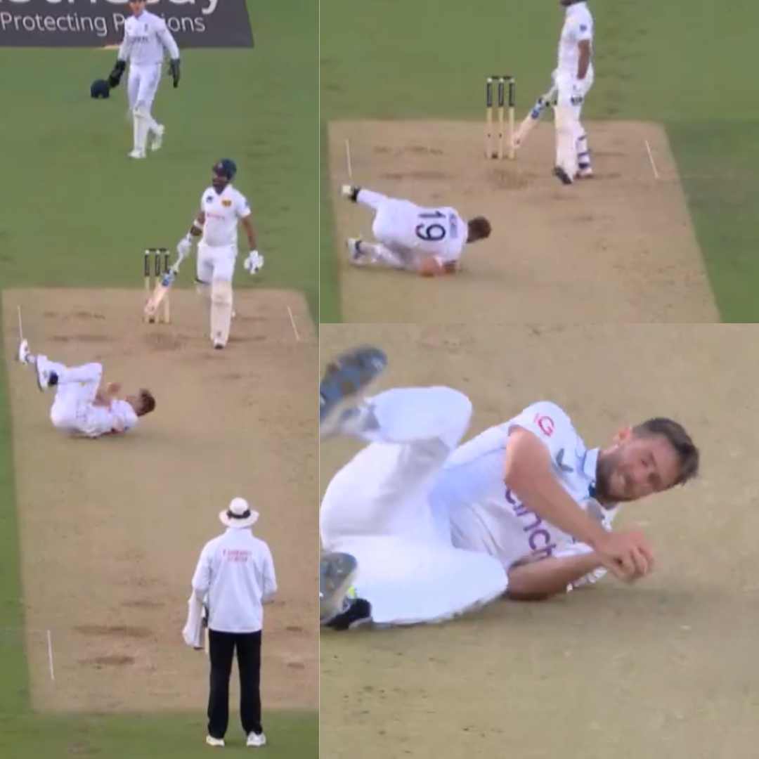 Chris Woakes' Brilliant Diving Catch Breaks Sri Lanka's Opening Stand on Day 3 - SportsGAGA
